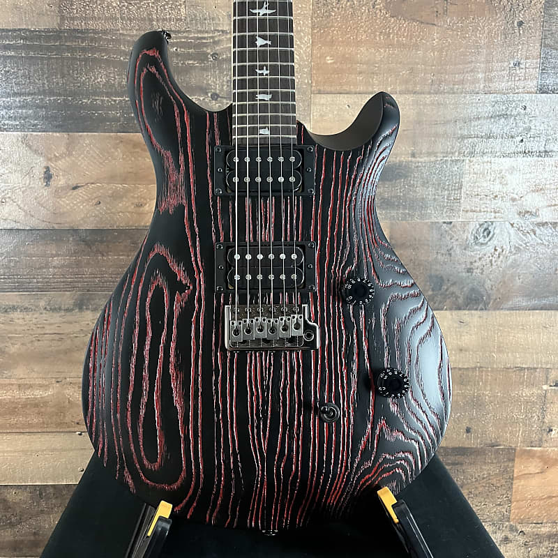 PRS SE Sandblasted CE 24, Sandblasted Red, Gig Bag, Free | Reverb