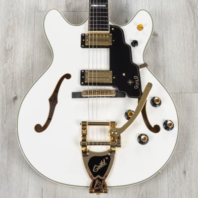 1978 Guild S-300D White Finish Electric Guitar w/OHSC | Reverb