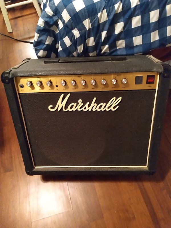 Marshall 5210 50 watt 12" Combo Amp 80's Black | Reverb