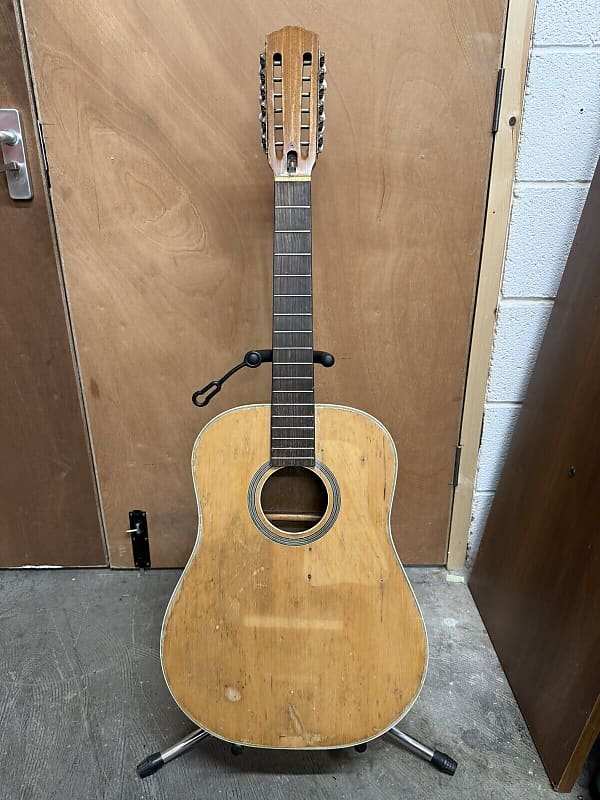 Acoustic Guitar 12 String Project Made In Japan No Maker | Reverb UK