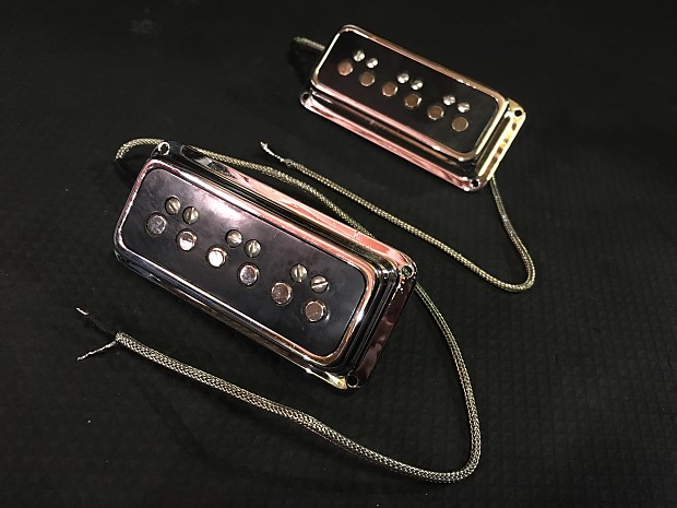Vintage DeArmond Dynasonic pickups 1960's Black | Reverb