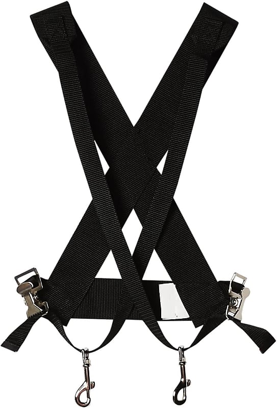 Black Parade Marching Bass Drum Sling | Reverb
