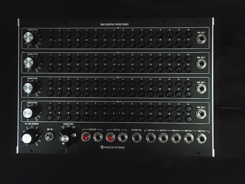 Moon Modular 568 Quad Trigger Source (5U Modular) | Reverb