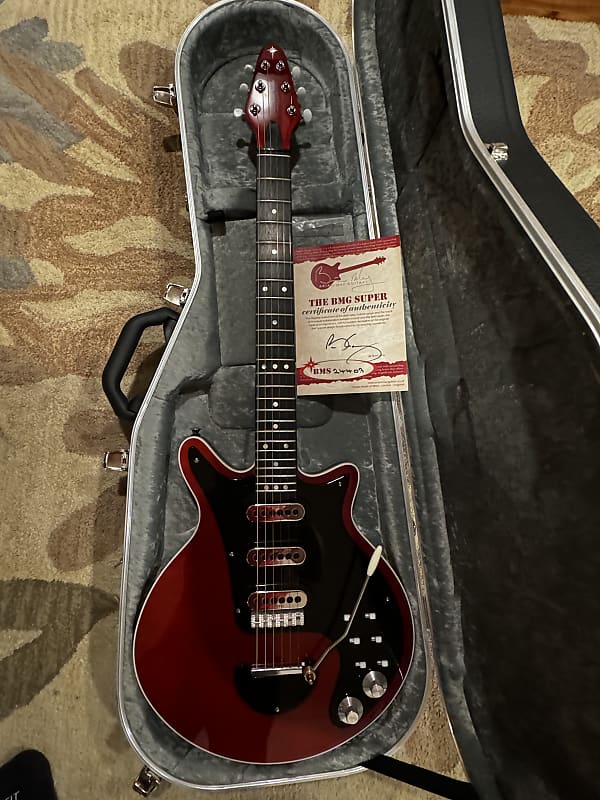 Brian May Guitars BMG Red Special Super 2024 - Antique Cherry | Reverb
