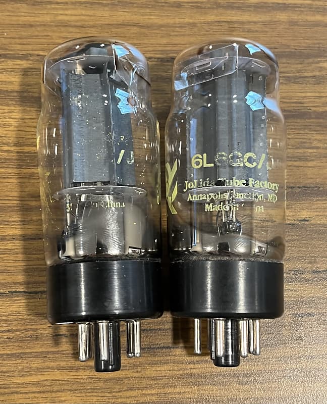NOS Jolida 6L6GC Matched Pair | Reverb