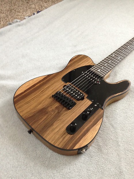 Bryant Custom Guitars 7 String Tele 2016 Chambered Black | Reverb