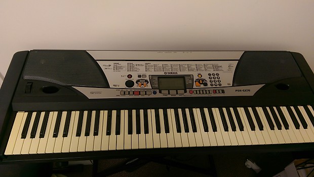Yamaha Psr-gx76 Black | Reverb