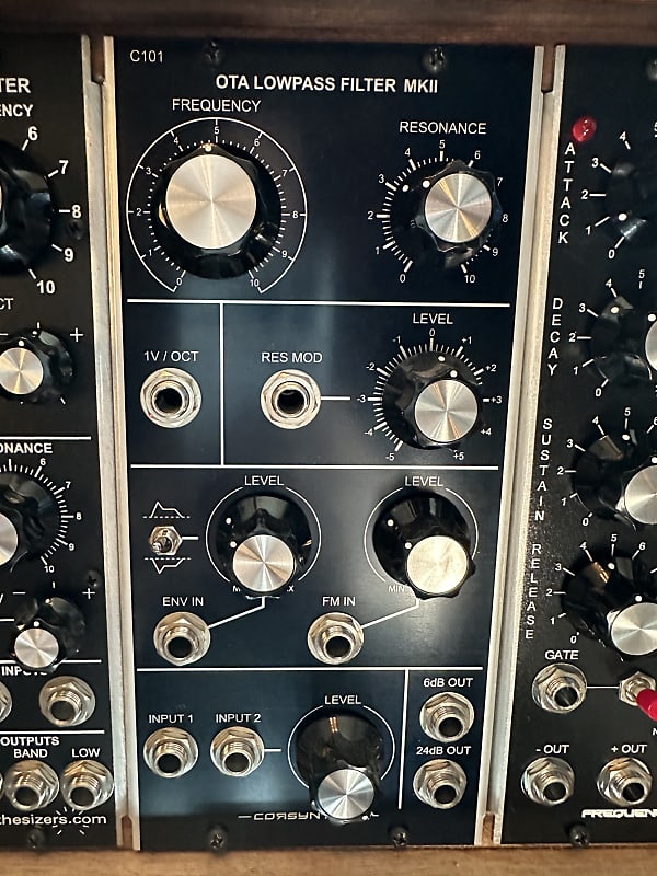 Corsynth C101 OTA lowpass filter 5U modular 2021 DotCom | Reverb