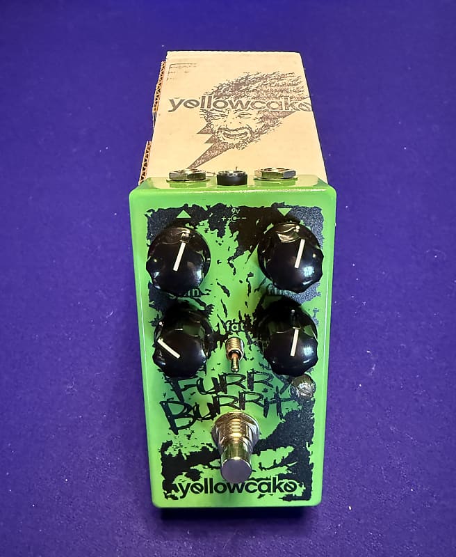Yellowcake Furry Burrito Fuzz Pedal | Reverb