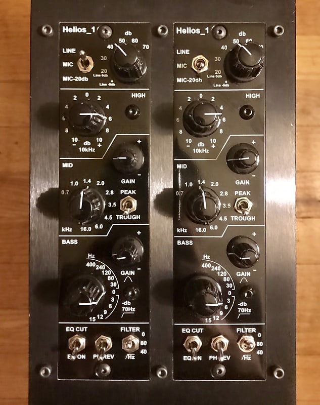 Helios Type 69 (Racked Pair), Helios F760 compressor | Reverb UK