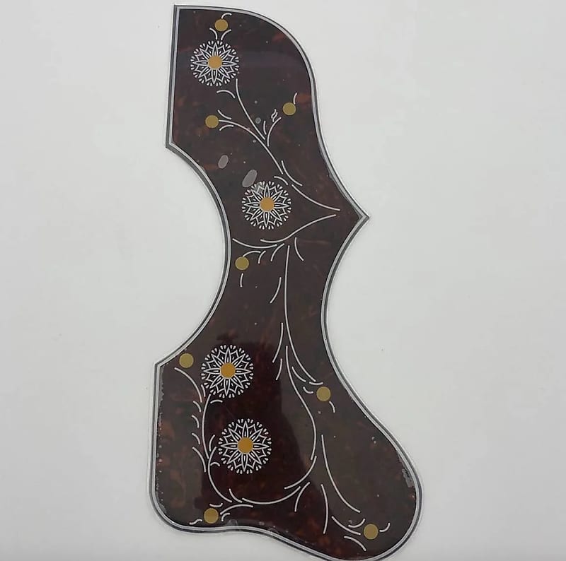 Tortoise Shell Acoustic Guitar Pickguard Scratch Plate | Reverb