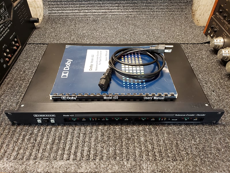 Dolby 422 Reference Encoder/Decoder - Dolby B or C Reel to | Reverb