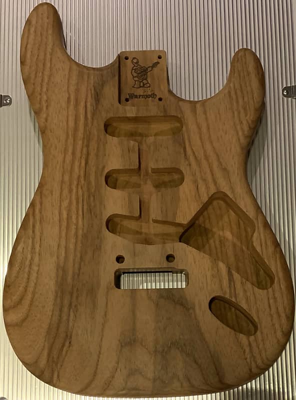Warmoth Stratocaster Roasted Swamp Ash Superlight 1 Piece | Reverb