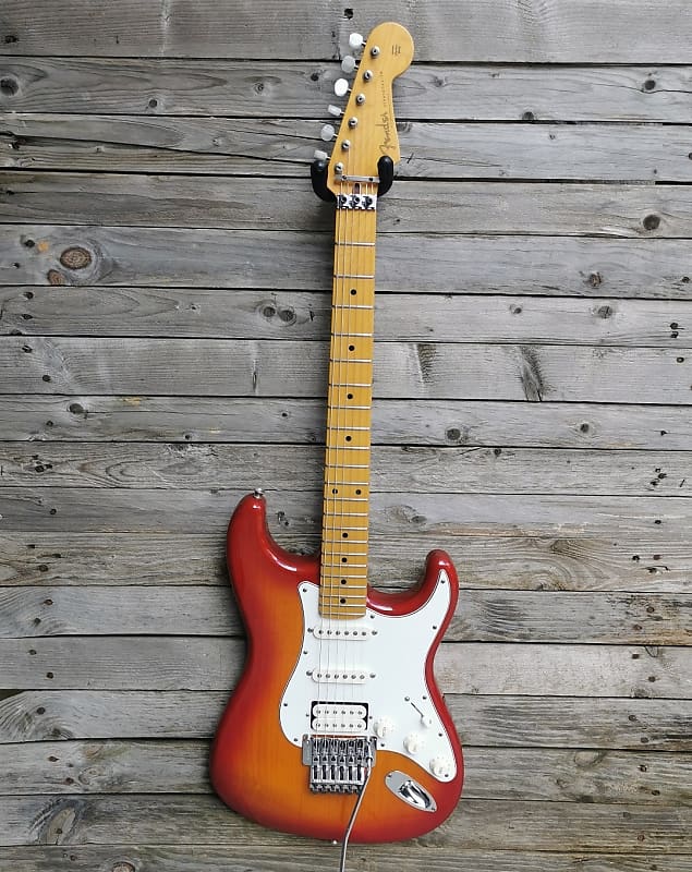 01 Fender Japan STR fr SSH Cherry Burst Fender Stratocaster | Reverb