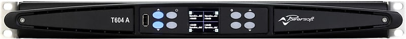 Powersoft T604 A 6 000-watt 4-channel Power Amplifier | Reverb