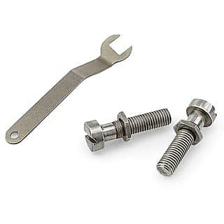 Faber® Wrap Locking Studs- metric size - aged nickel | Reverb