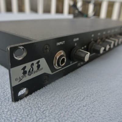 BBE Rack Mount Bass Guitar Preamp EQ Compressor DI | Reverb