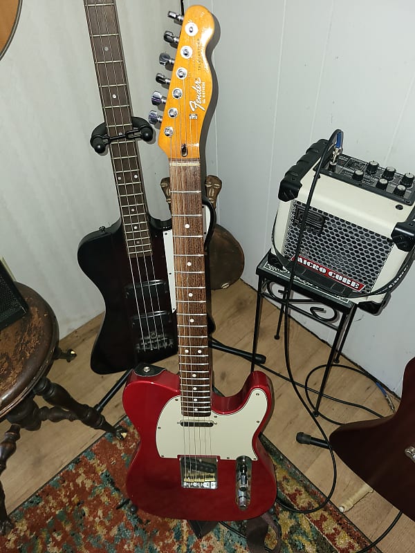 Fender MIJ Telecaster 1989 - Red | Reverb
