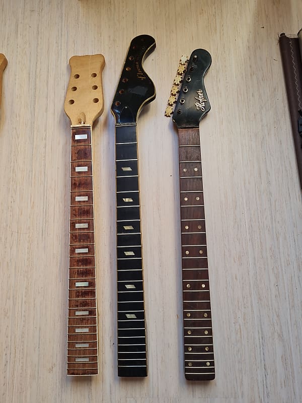 Höfner Stratocaster neck 173 163 vintage Black | Reverb