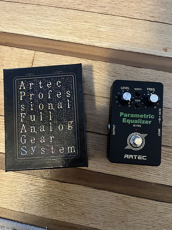 Artec SE-PEQ Parametric Equalizer guitar EQ pedal | Reverb