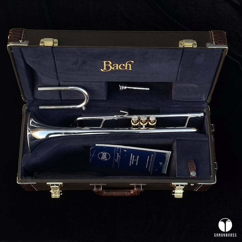 Bach Stradivarius Commercial Large Bore trumpet case | Reverb