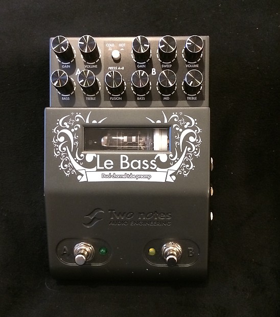 Two Notes Le Bass - 2-channel Tube Bass Preamp | Reverb