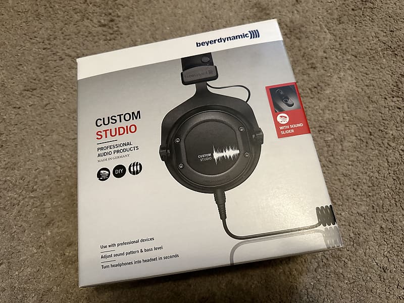 beyerdynamic Custom Studio Headphones 80 ohm - Black | Reverb