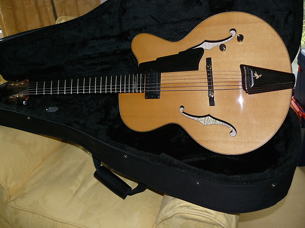 Eastman AR880 CE John Pisano Signature Blond | Reverb