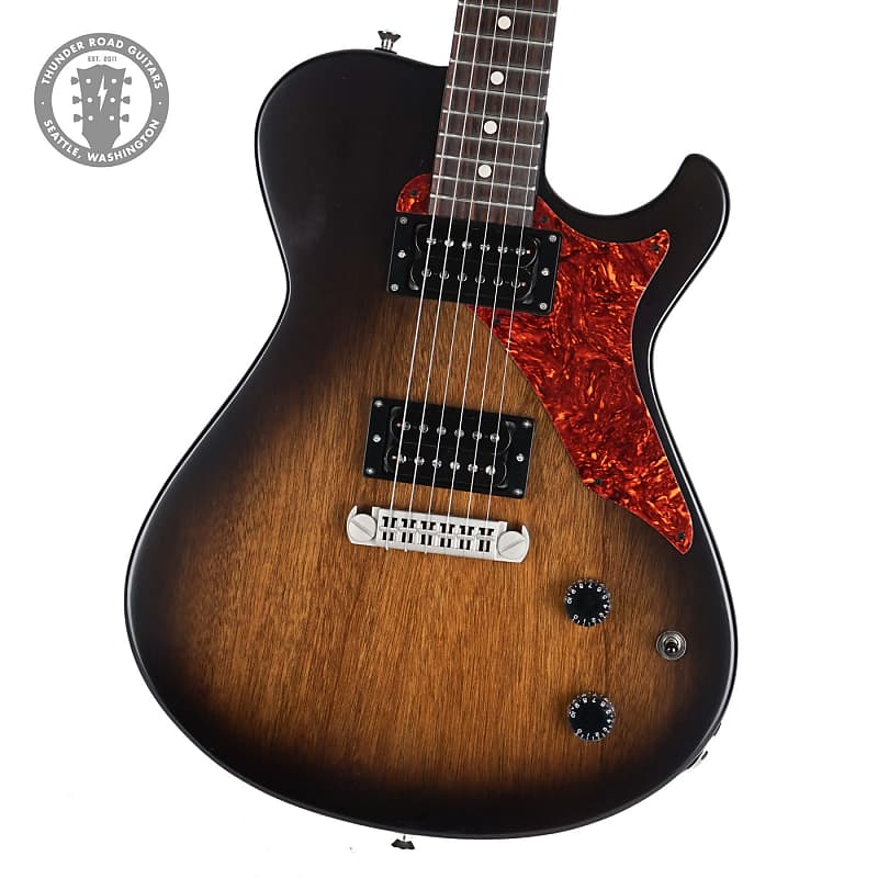 2022 Knaggs Kenai Jr H2 Dark Tobacco Burst | Reverb UK