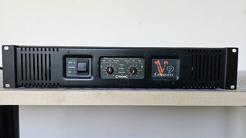 Citronic Conquest V9 Power Amplifier | Reverb UK