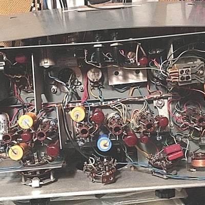 Vintage Ampex 350 Reel 2 Reel Tape Machine Set Mic Preamps | Reverb