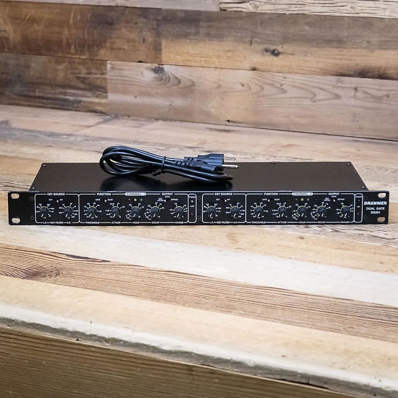 Drawmer DS-201 XLR 2-Channel Balanced Noise Gate | Reverb