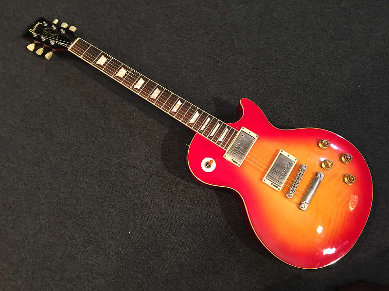 No.101621 BURNY RLG-60 '60MODEL CHERRY SB VH-1x2 EX | Reverb