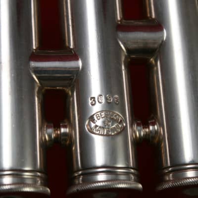 Kanstul Besson MEHA C trumpet 1986 - Silver | Reverb