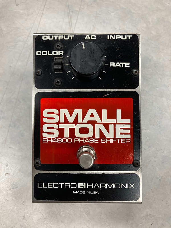 Clean USA Made early 80's Electro-Harmonix Small Stone EH4800 | Reverb