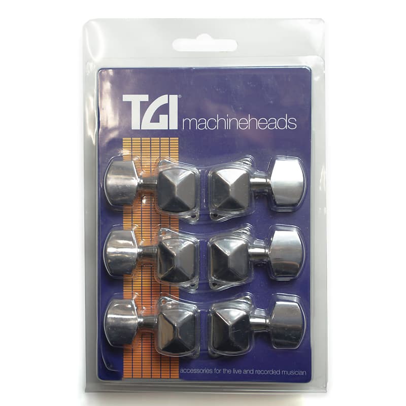 TGI Acoustic Machine Heads (3 A Side) | Reverb