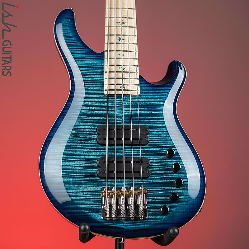PRS Grainger 5-String Bass 10-Top Cobalt Blue | Reverb