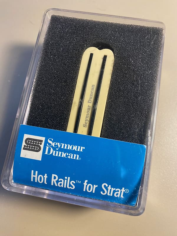 Seymour Duncan SHR-1b Hot Rails for Strat Crm | Reverb