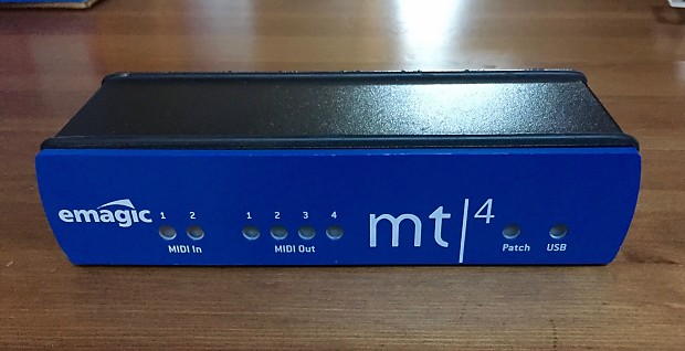 Logic Audio Emagic MT4 USB MIDI Interface | Reverb