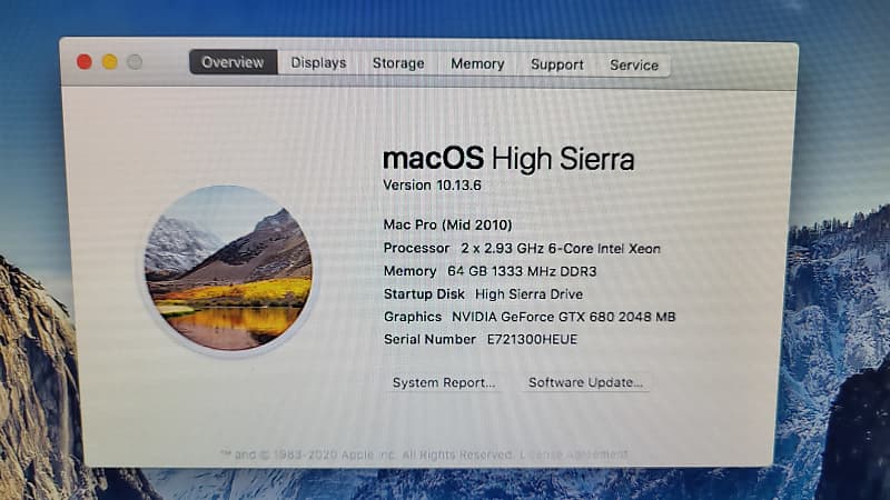 Apple Mac Pro 2010 12 core Cpu's, 48gb ram, Digidesign | Reverb