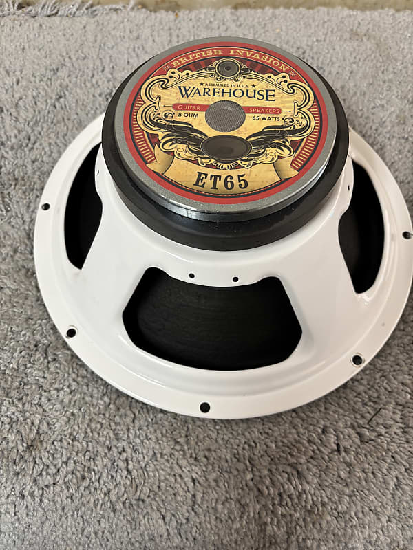 WGS ET65 12”/8 ohm Warehouse Guitar Speaker | Reverb