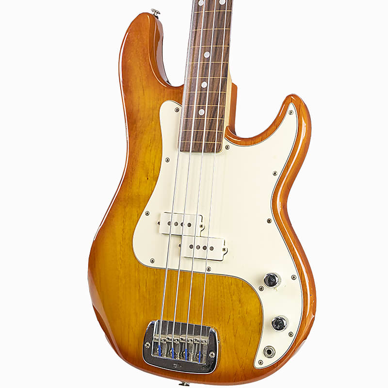Used G&L LB-100 Fretless Bass Burst Electric Bass Guitar | Reverb