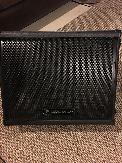 Powerworks Powered Monitor 100Watts PE15M Black | Reverb