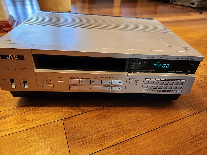 JVC HR-7650U 1982 Silver | Reverb