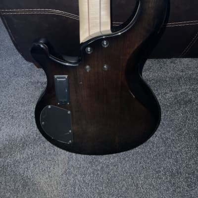 Dean Rhapsody 12-String Bass Translucent Black | Reverb