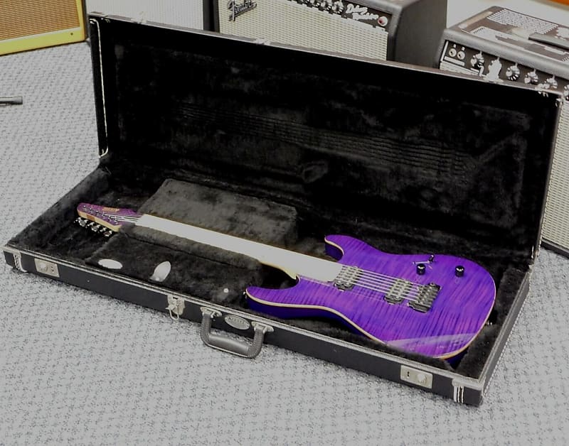 2016 Kiesel C66T Contour 66 Electric Guitar w/ Case! Deep | Reverb