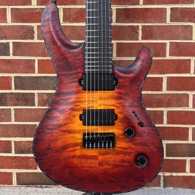 Mayones Regius 8 MM QM Misha Mansoor Djentlemen 8-String | Reverb