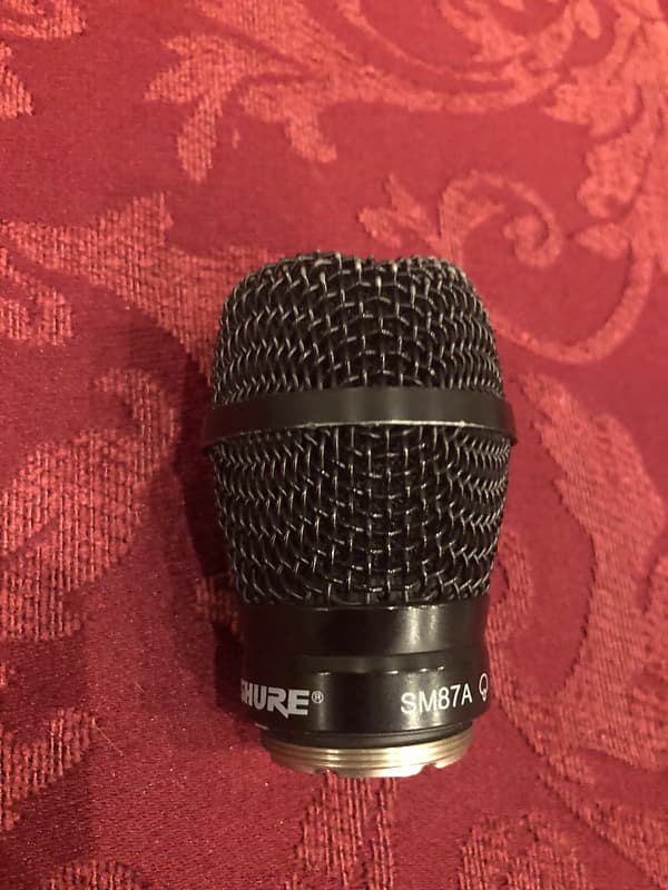 Shure SM87 Wireless Capsule | Reverb