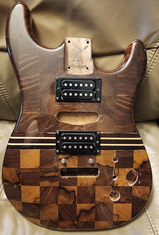 Warmoth Stratocaster, Checker-Board Pattern | Reverb