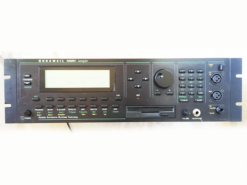 KURZWEIL K2000 RS. Rack Synthesizer Sampler. Works and Sounds | Reverb